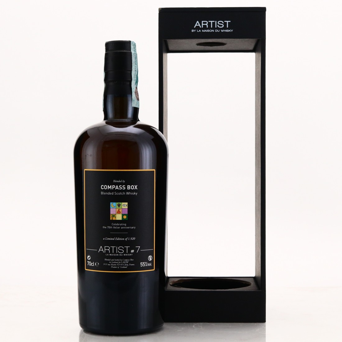 Compass Box Artist Collection 7 Velier 70th Anniversary Whisky